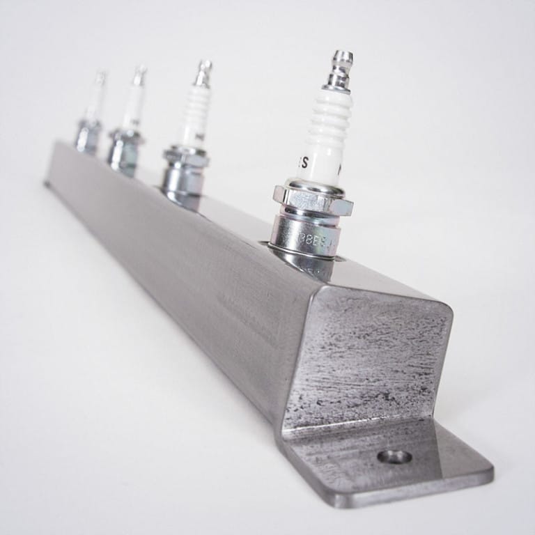 Spark Plug Coat Rack - Slipstream Creations